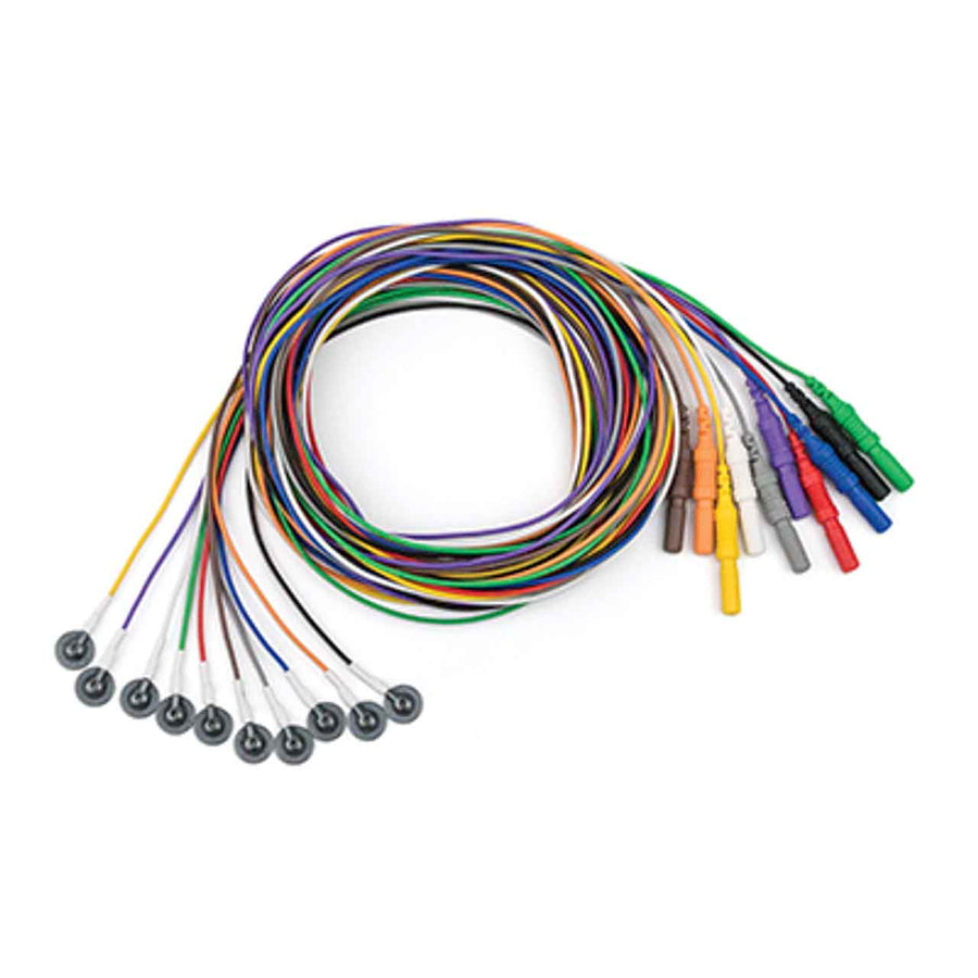 NatusTM Grass® EEG Disposable Deep Cup Electrodes - 39"/100cm | Temple ...