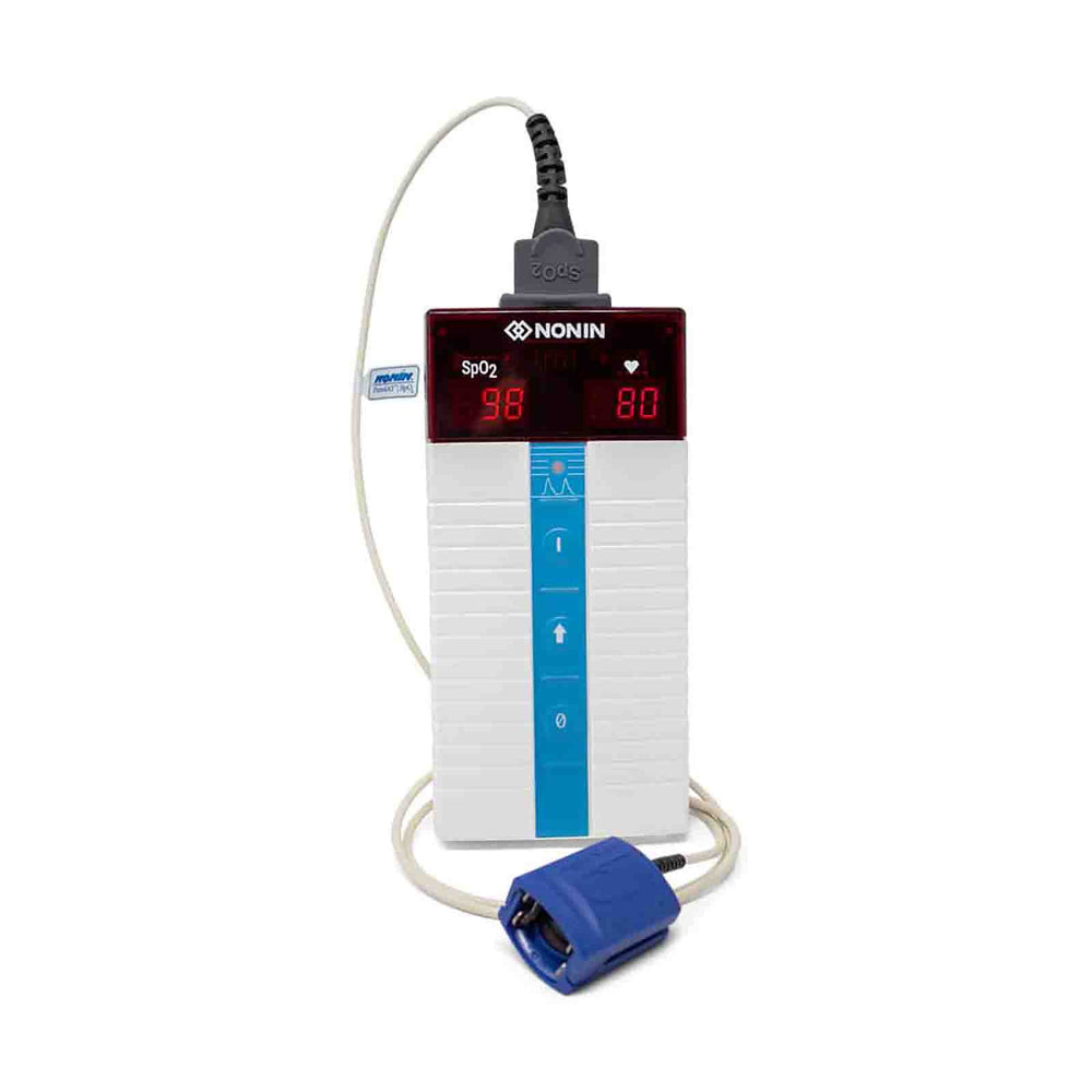 Nonin Model 8500 Handheld Pulse Oximeter with Choice of Sensor | Temple ...