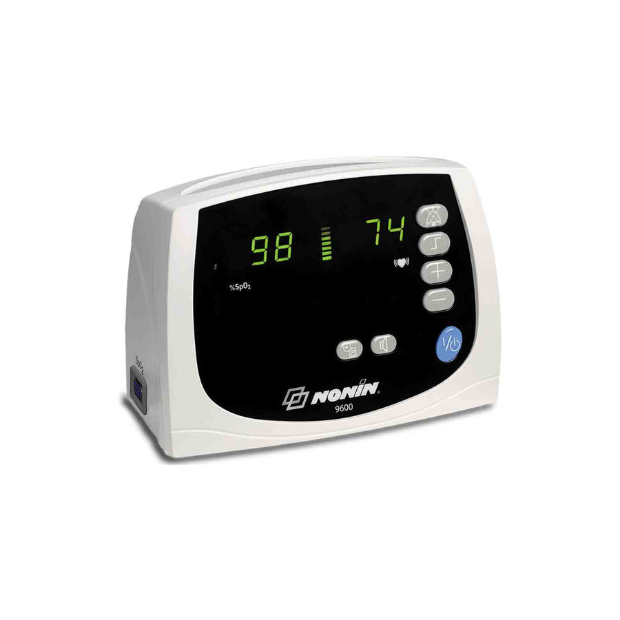 Nonin Model 9600 Tabletop Pulse Oximeter with Choice of Sensor | Temple ...
