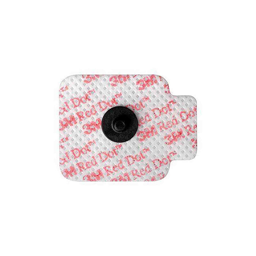 3M ECG Red Dot Repositionable Monitoring Electrode - 40mm x 32mm - 100 ...